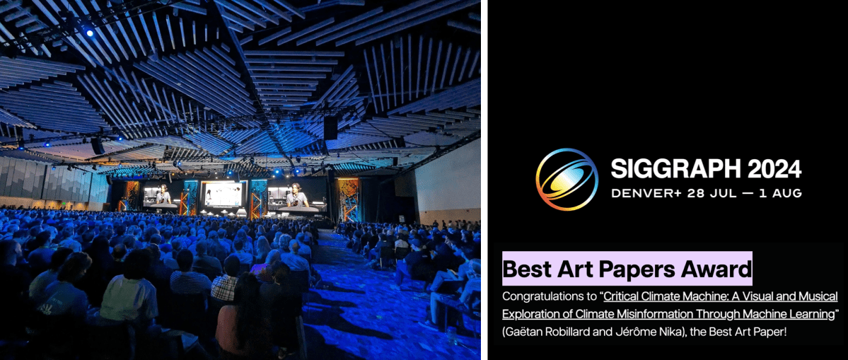 Best Art Papers Award @ SIGGRAPH 2024 – Jérôme Nika